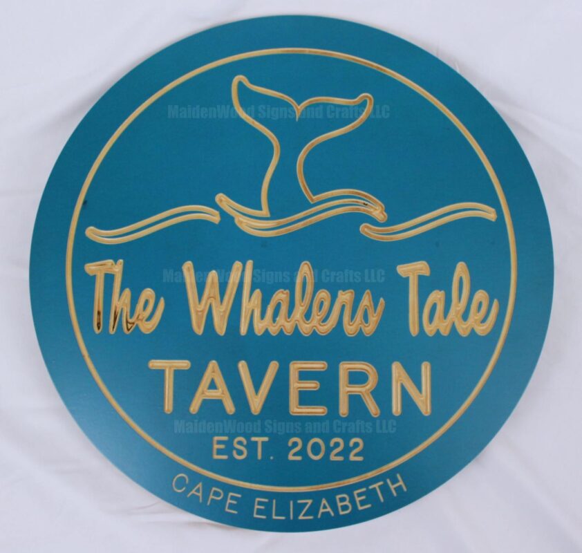 Personalized Tavern Sign | custom round bar signs | Free Shipping!